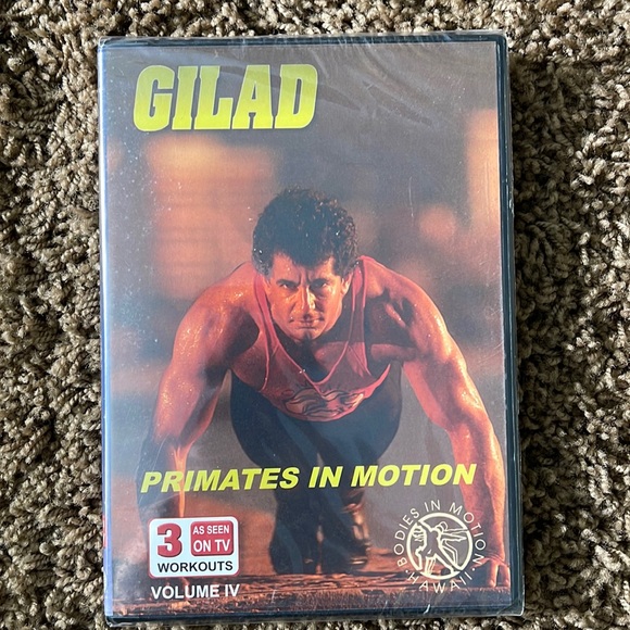 Media | Brand New Gilad Primates In Motion Dvd | Poshmark